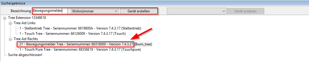 Pohybový senzor Tree | Loxone dokumentace