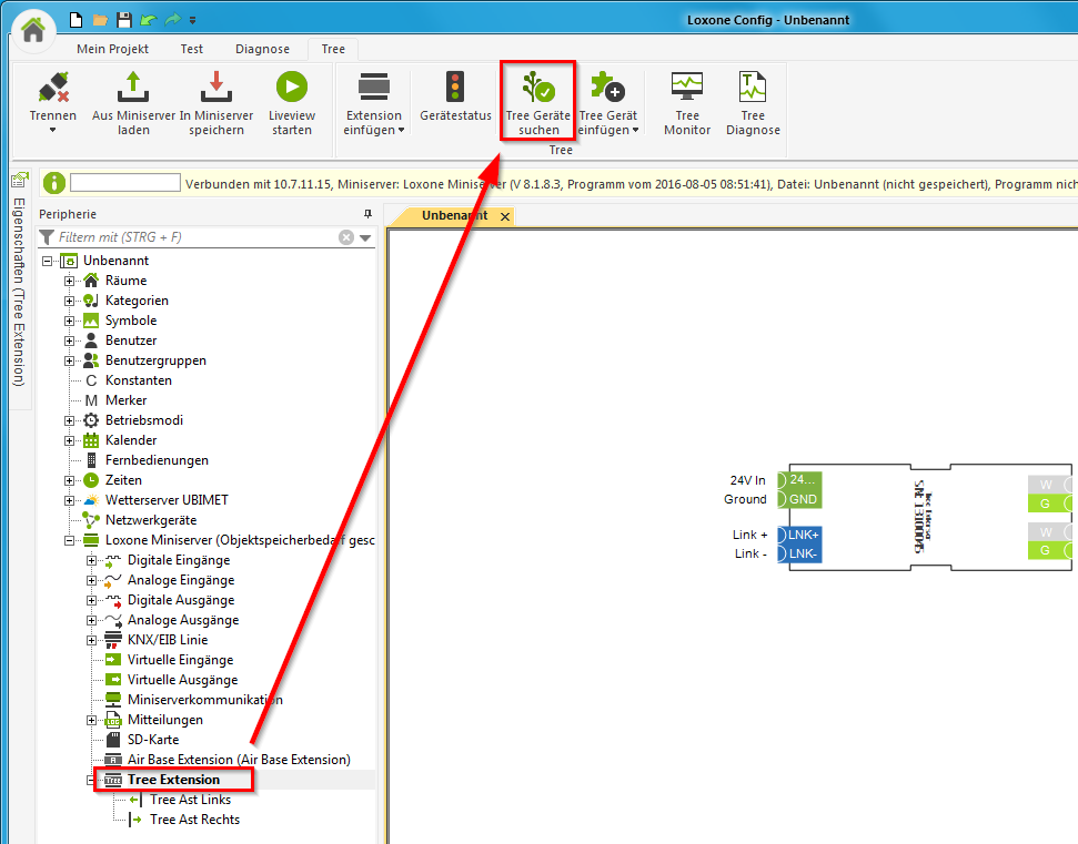 Návod a technická dokumentace k Nano Di Tree | Loxone