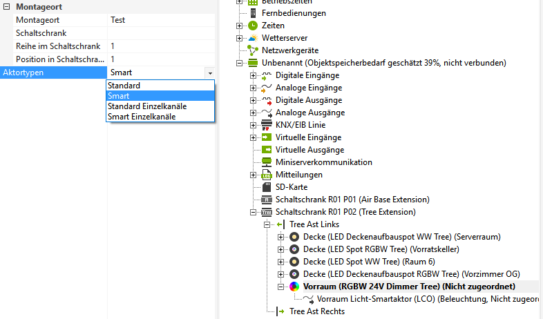 Dokumentation - Smart Aktor | Loxone