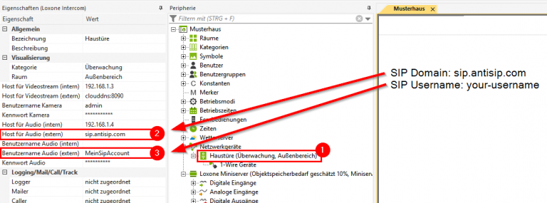 Documentation - Intercom Gen. 1 | Loxone