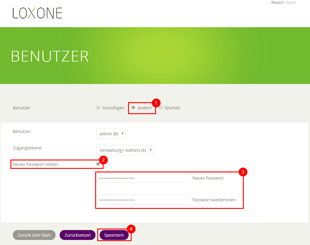 Intercom Gen. 1 | Loxone Dokumentation