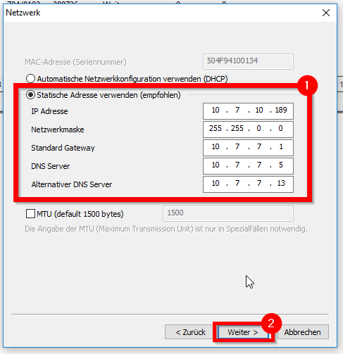 Erstkonfiguration Miniserver - Loxone Dokumentation