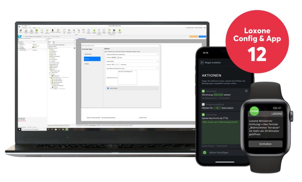 Die beste Smart Home Software - auch fürs Gewerbe: Loxone Config