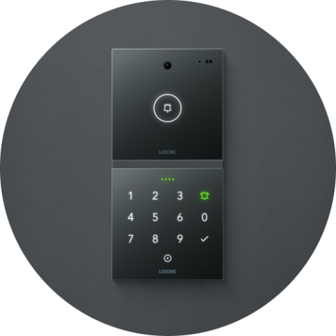 Intelligente Zutrittslösung ohne Smart Lock - Loxone
