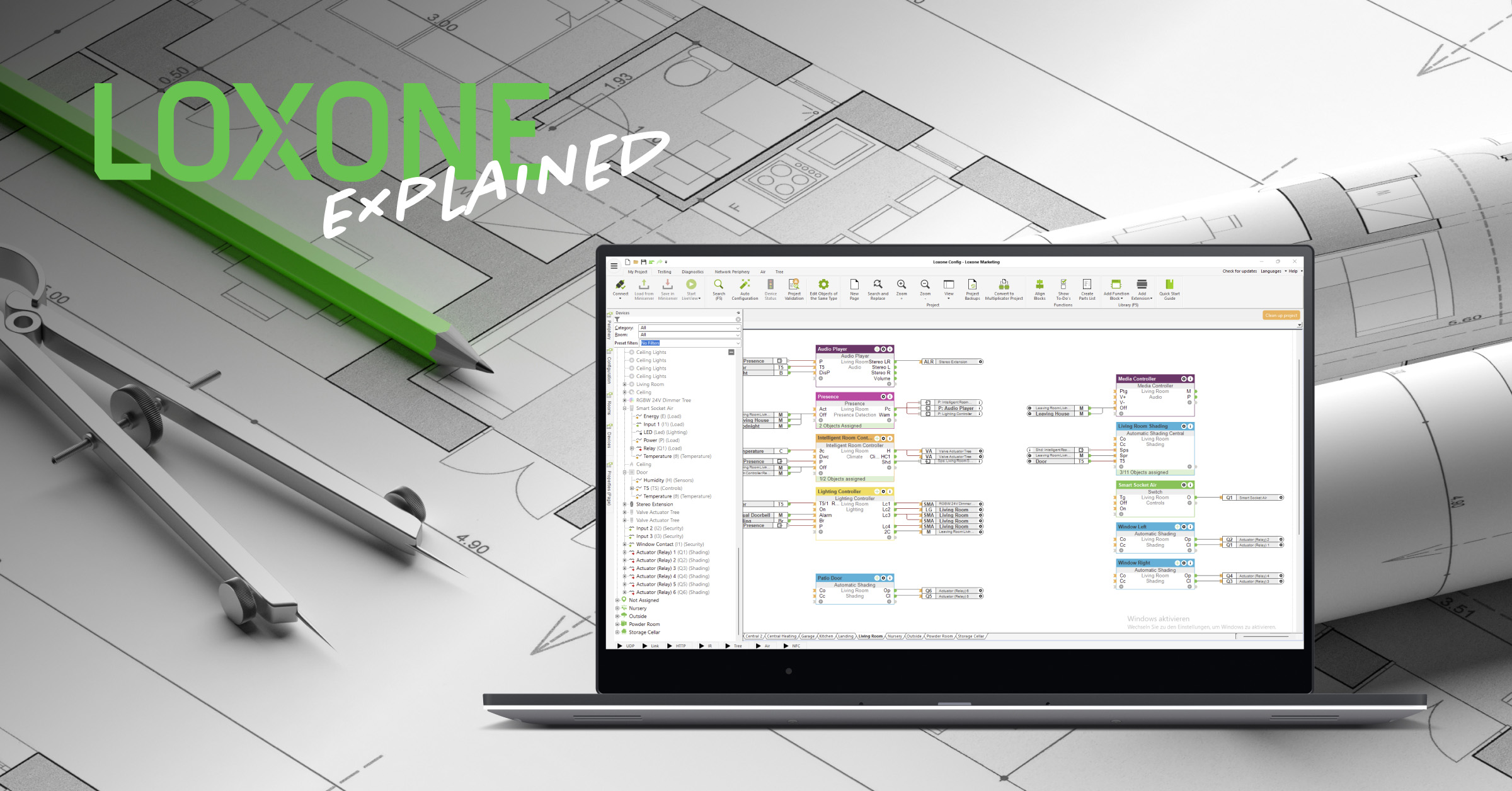 Explained: Projektplanung mit der Loxone Config