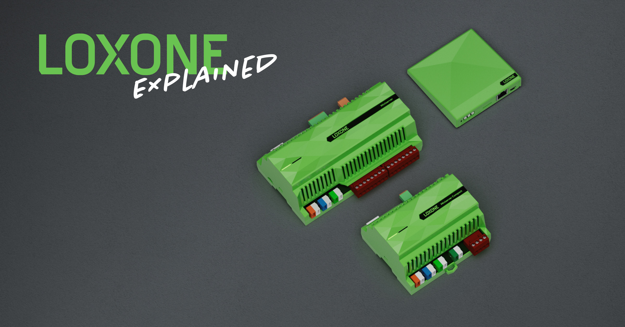 Loxone 园区的 Miniserver 架构