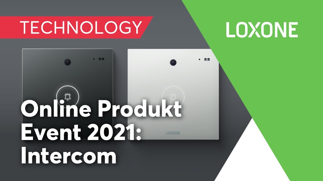 Blog - Online Produkt Event 2021: Die neue Intercom | Loxone
