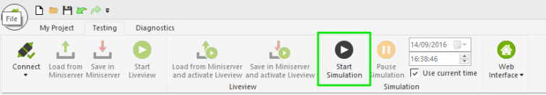 Documentation - Starting a Configuration | Loxone