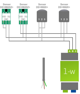 Documentation - Wiring 1-Wire Devices | Loxone