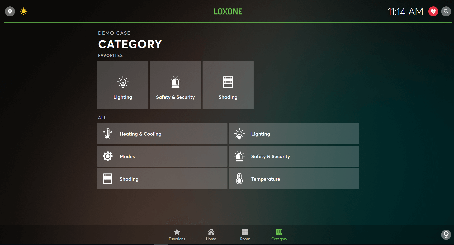 Documentation - Demo Case Getting Started | Loxone