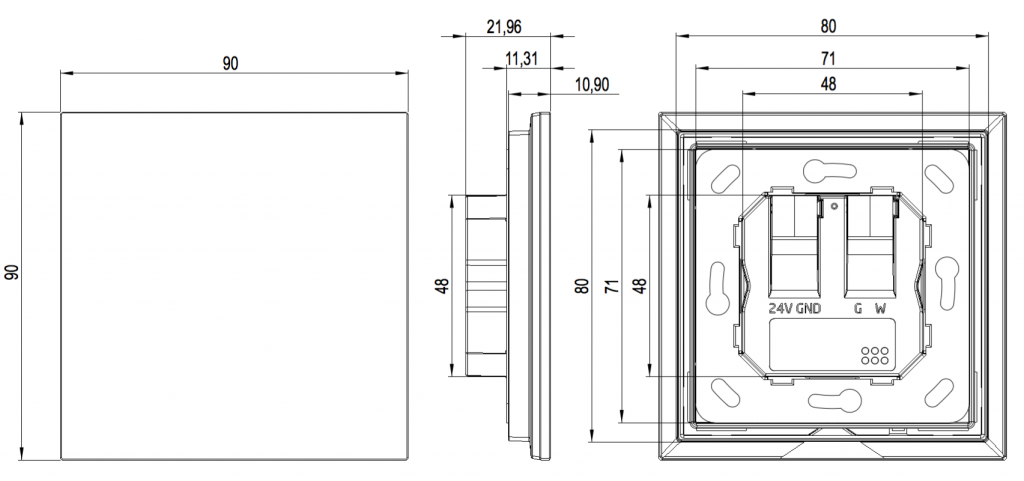 Documentation - Touch Pure Tree Gen. 1 | Loxone