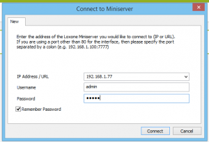 Documentation - Demo Case Getting Started | Loxone