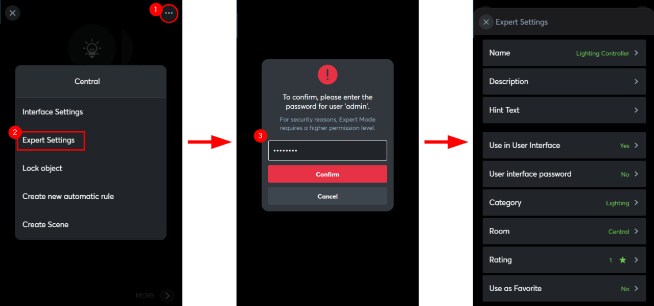 Documentation - Expert Settings | Loxone