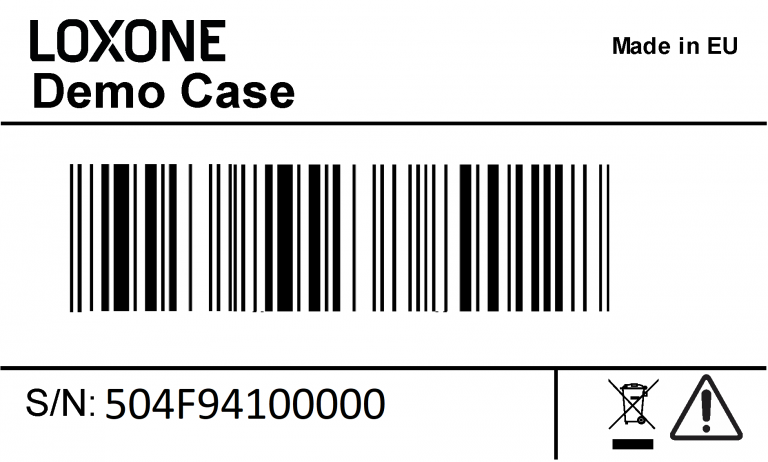 Documentation - Demo Case Getting Started | Loxone