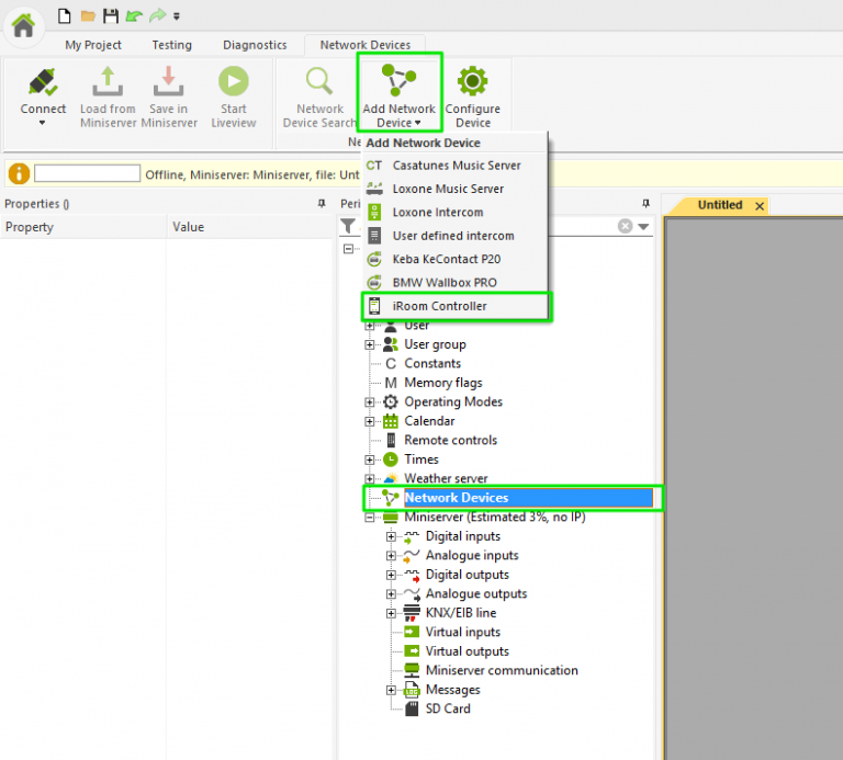 Documentation - iRoom Controller | Loxone