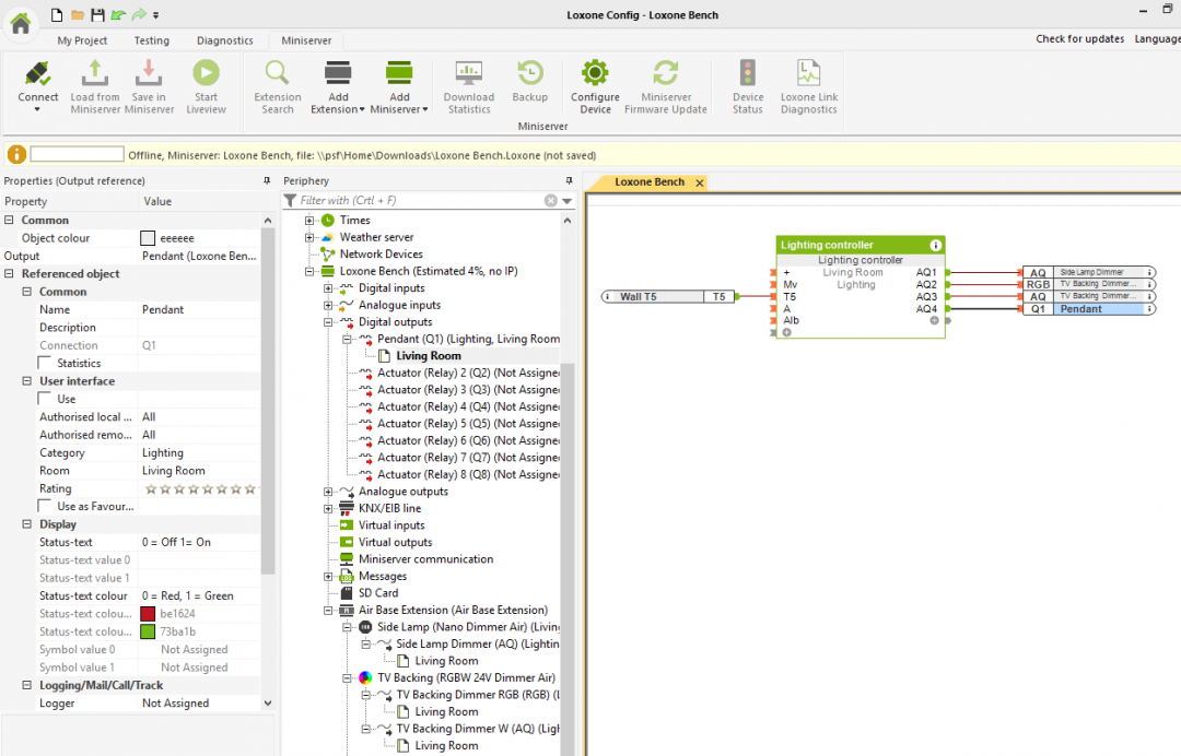 Documentation - Lighting Solutions Config | Loxone