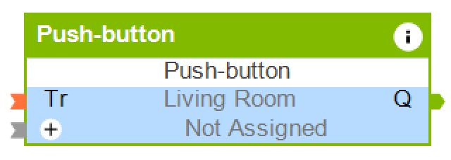 Bouton-poussoir - FRFR Loxone