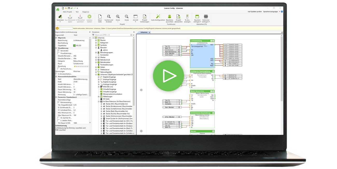 Loxone Config - Our Smart Home Configuration Software - Loxone