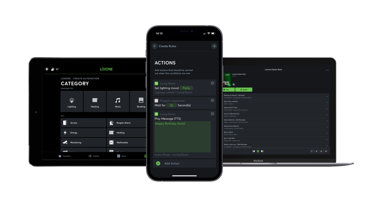 Loxone App for Smart Homes and Building Control | Loxone