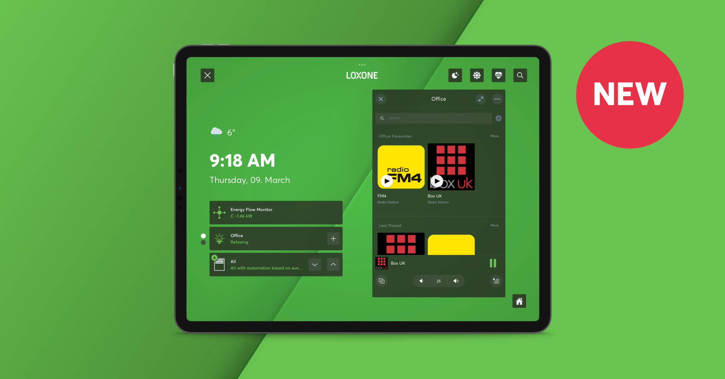 Blog - New: Ambient Mode in the Loxone App | Loxone