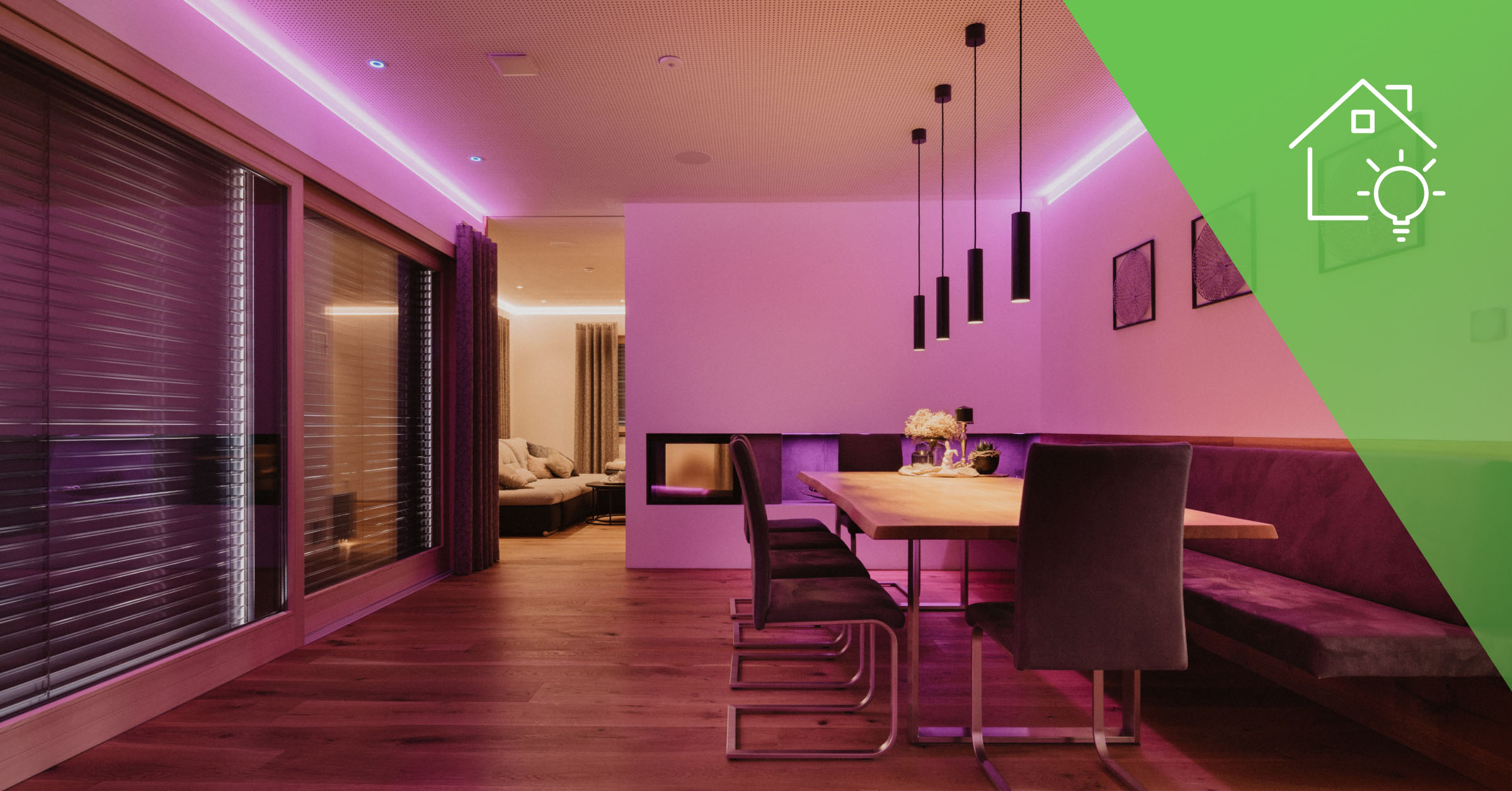 Blog - Automate lighting moods via operating modes | Loxone