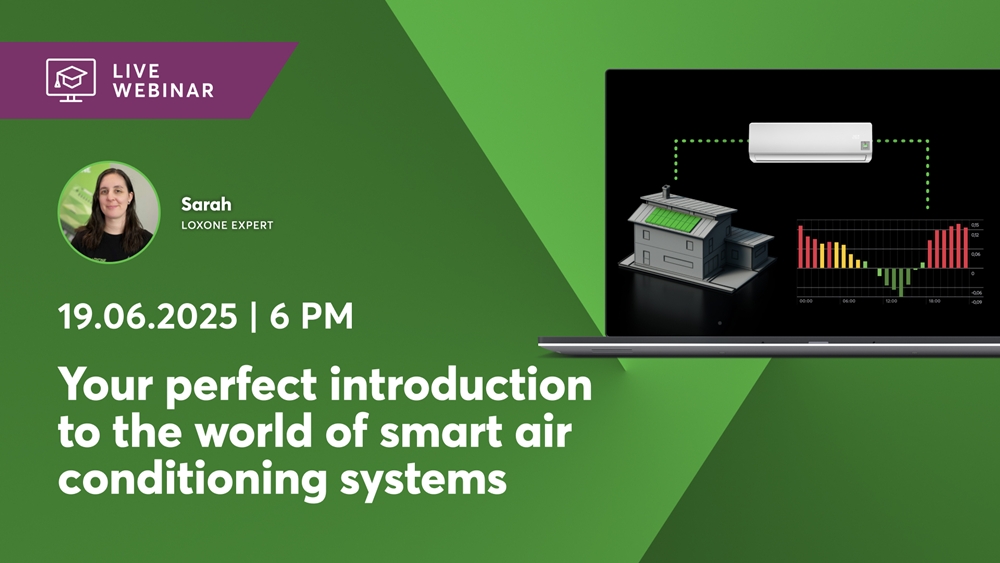 Webinar Automate Air Conditioning | Loxone