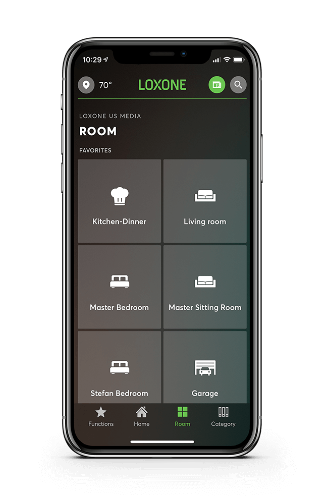 The most powerful Smart Home App available, 100% Free - Loxone