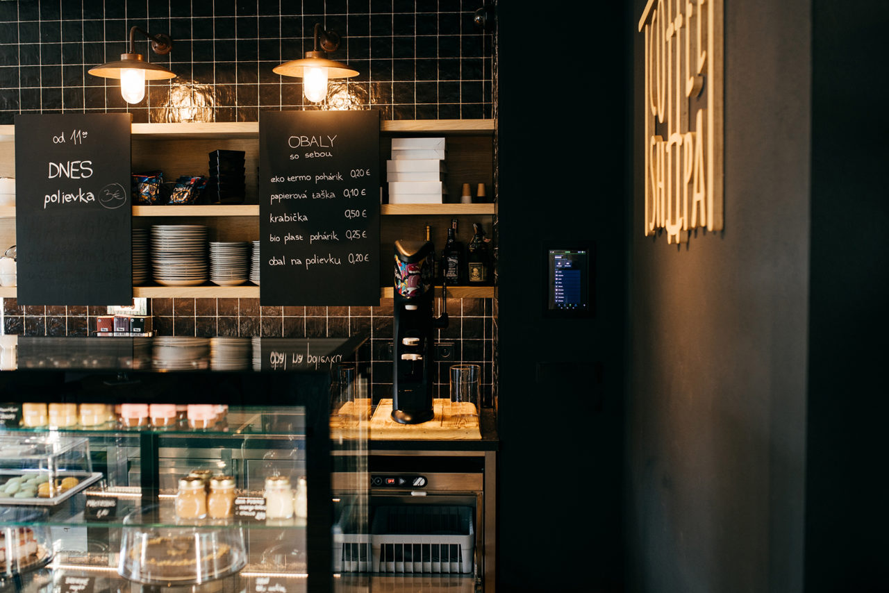 Renovated coffee shop with intelligent automation - Loxone Blog