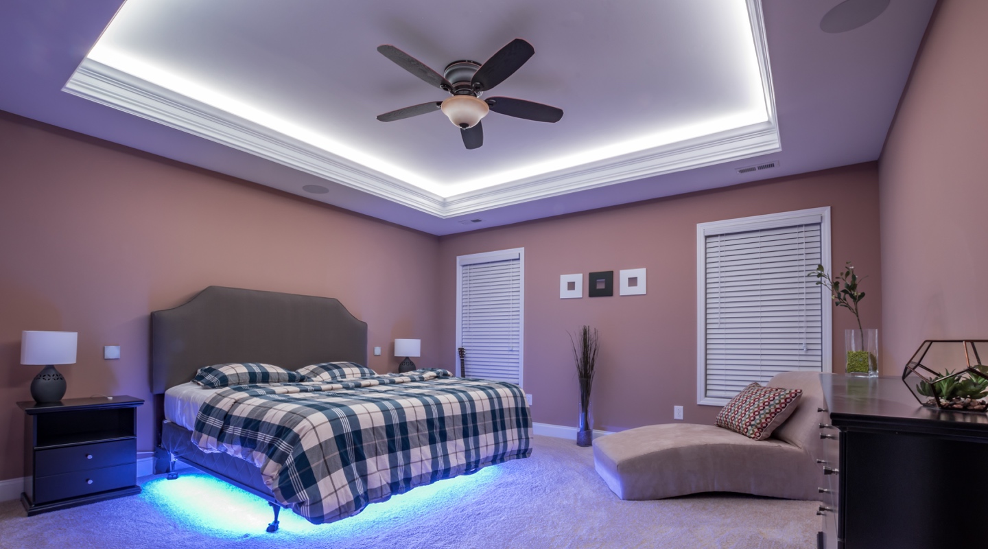 Smart lighting controls with Loxone LED lighting system