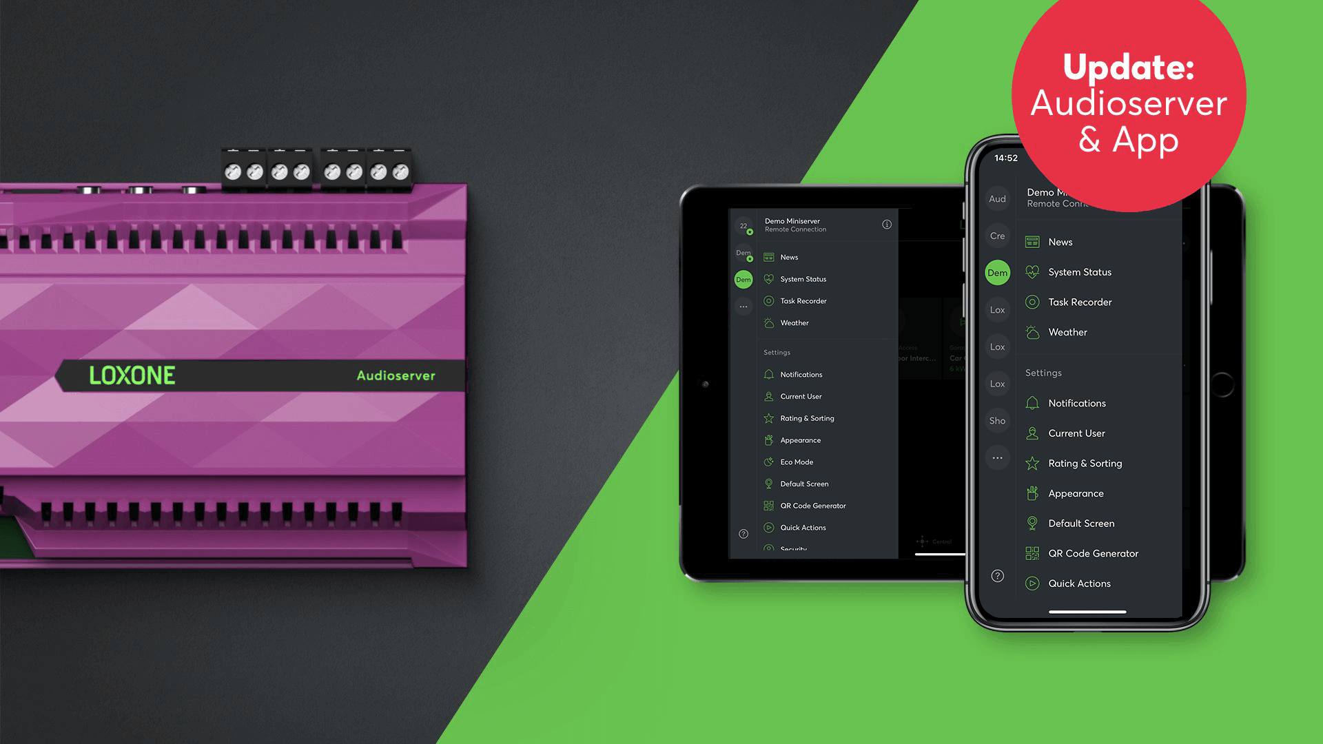 Update: Audioserver 2.4.11.17 & App 11.2.1 - Loxone Blog