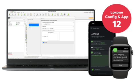 Home Automation Software also for Commercial – Free Loxone Config