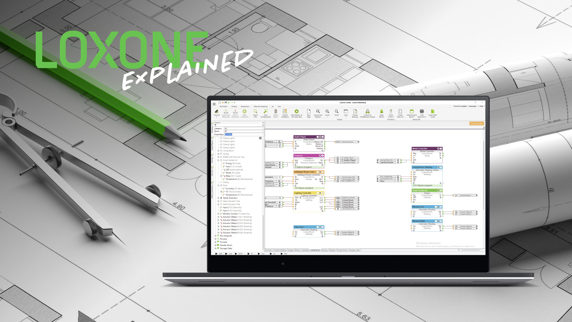 Explained: Project planning with the Loxone Config - Loxone Blog