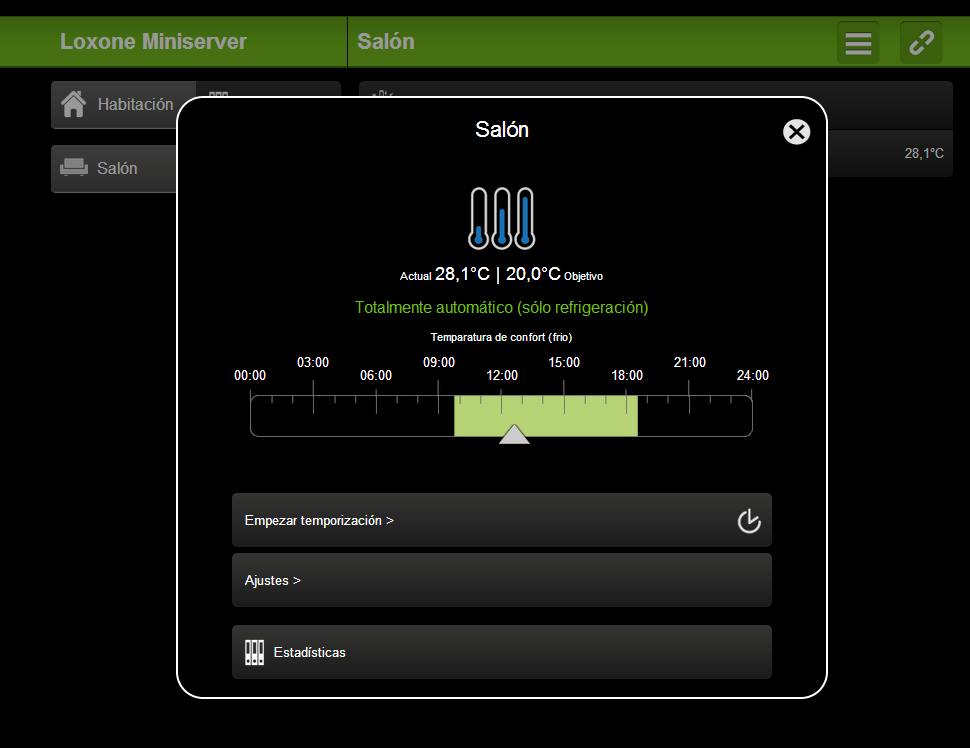 Controlador clima inteligente - Bloque funciones - Solución domótica ...