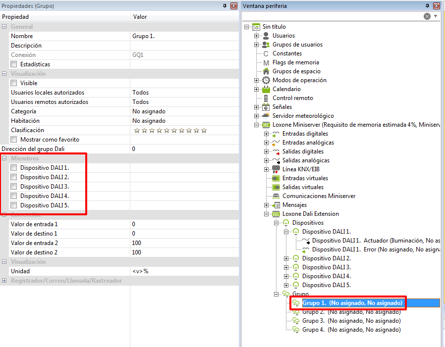 DALI Extension - Loxone
