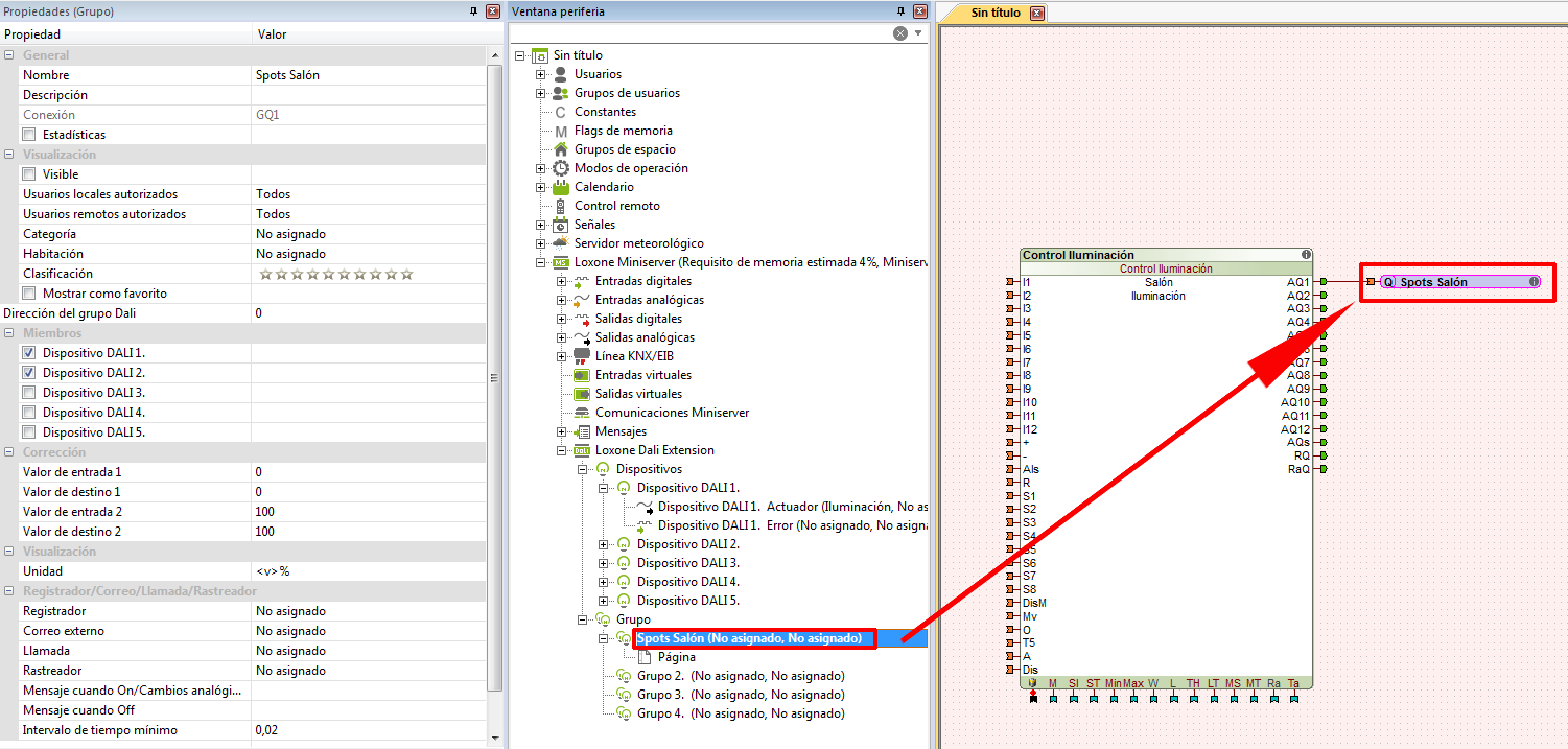 DALI Extension - Loxone