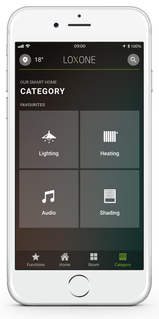 Loxone App - ESES Loxone
