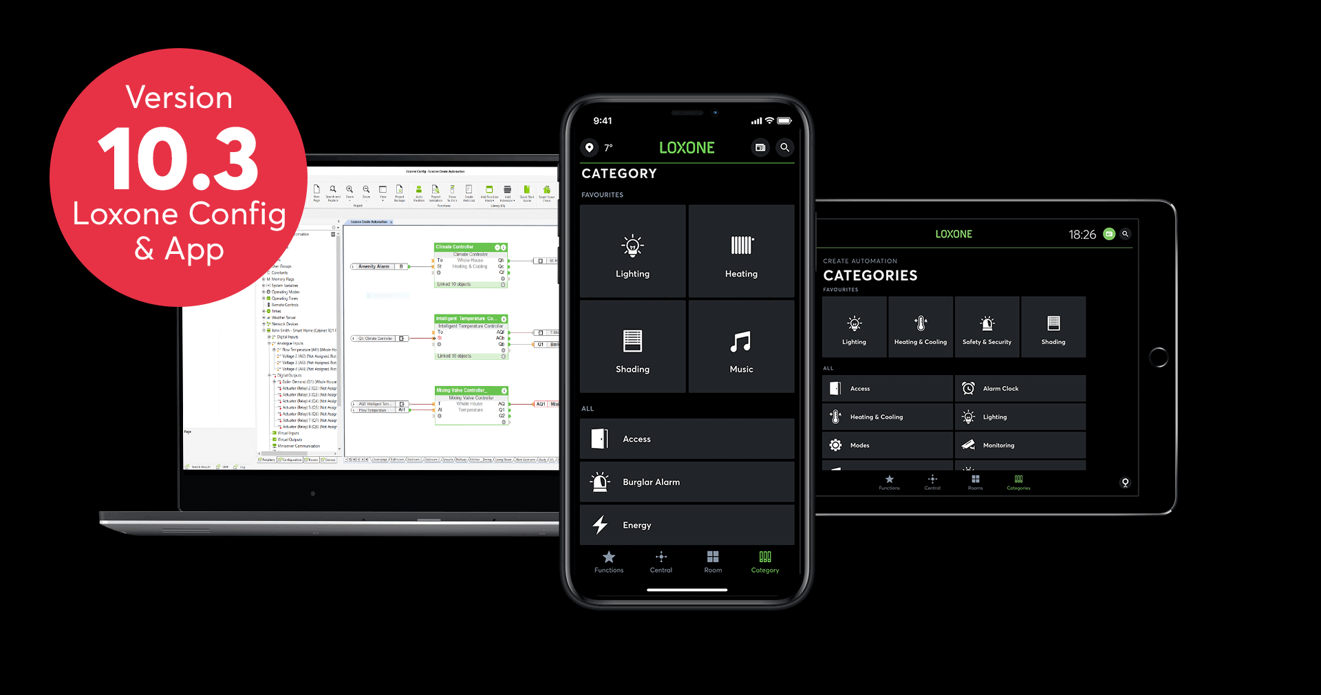 Loxone Config y App versión 10.3 - ¡Ya disponible!