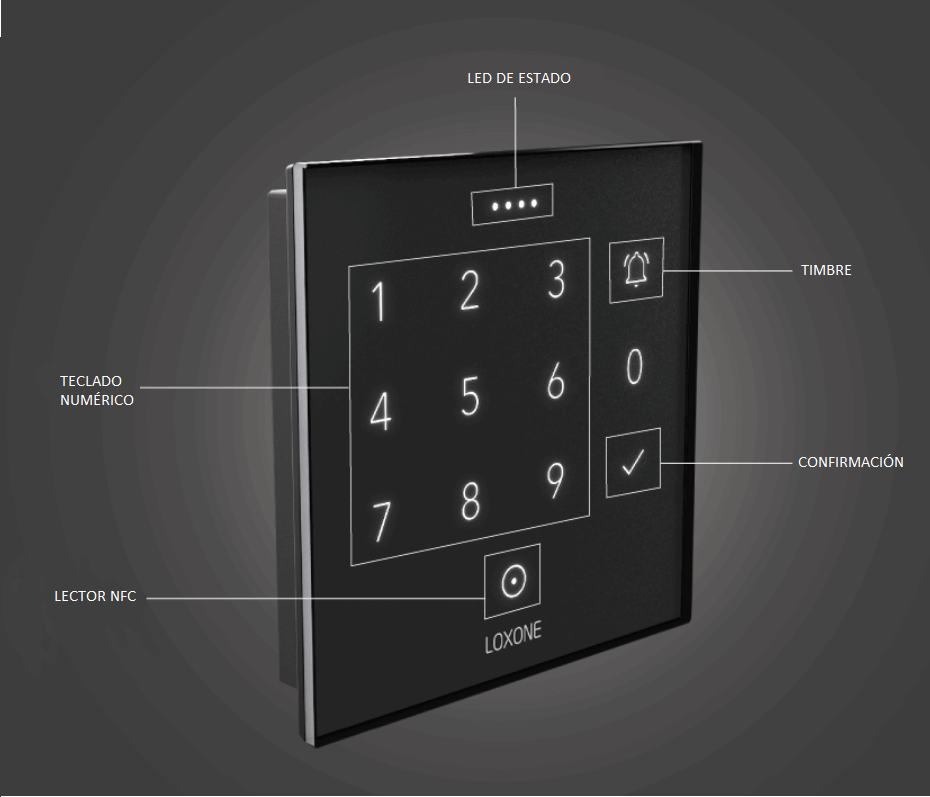 NFC Code Touch Tree - Loxone