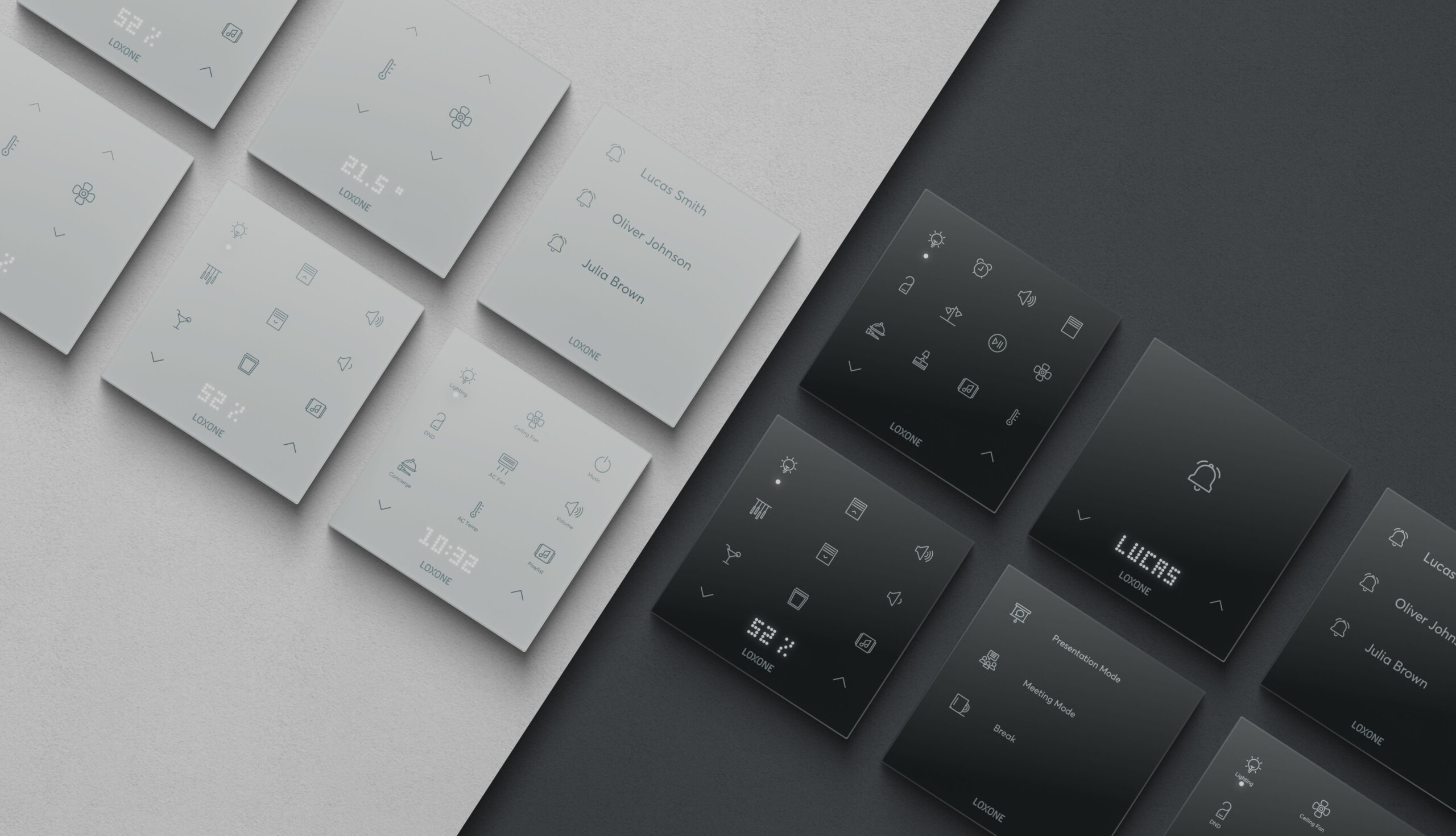 Touch Pure Flex Loxone - Pulsador personalizado