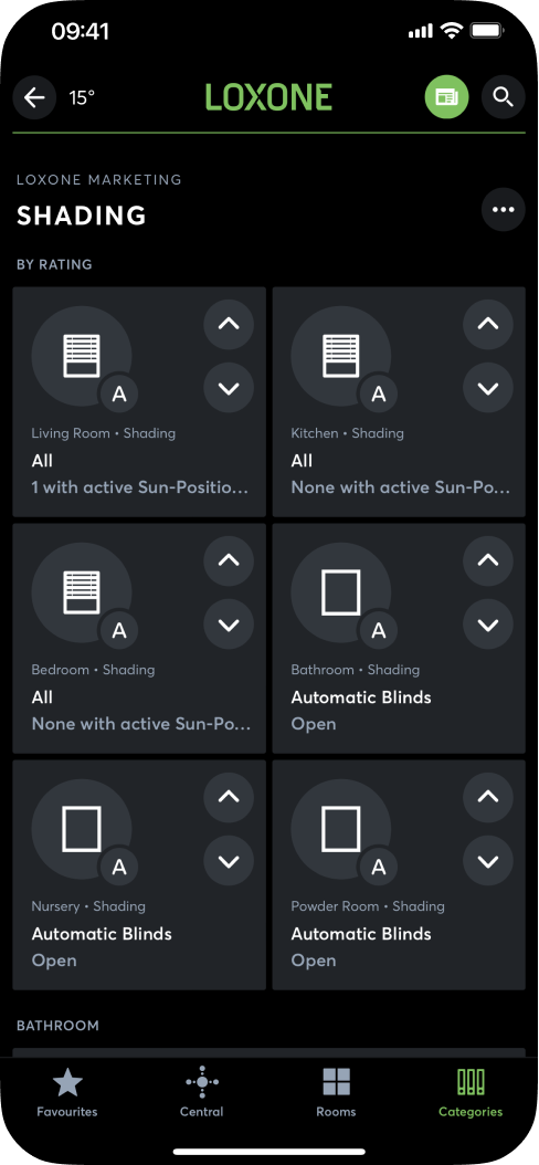 Loxone App para el control de la Smart Home y Smart Building