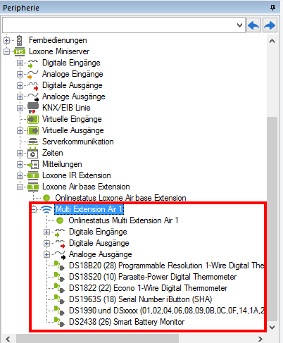 Multi Extension Air | Loxone