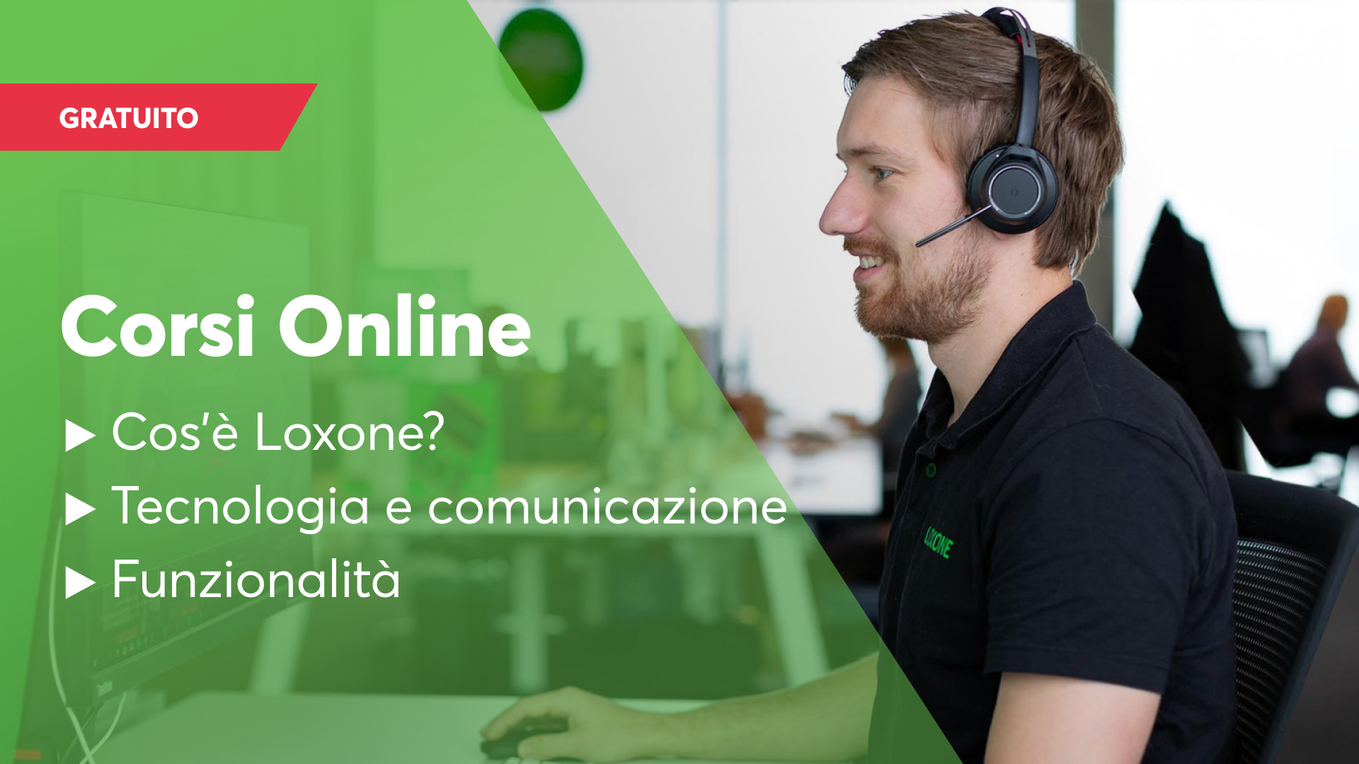 Nuovi webinar Loxone - Loxone