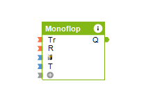 Monoflop Functiebouwsteen - NLNL Loxone