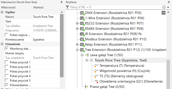 Touch Tree / Touch Pure Tree | Dokumentacja Loxone