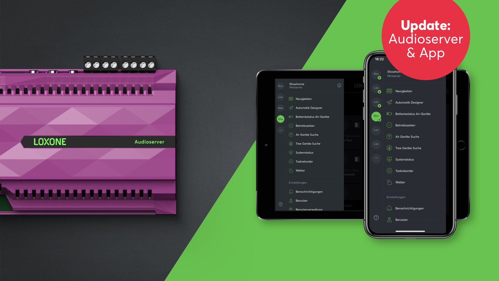 Aktualizacja: Audioserver Loxone 2.4.11.19 i aplikacja 11.2.1 | Loxone Blog