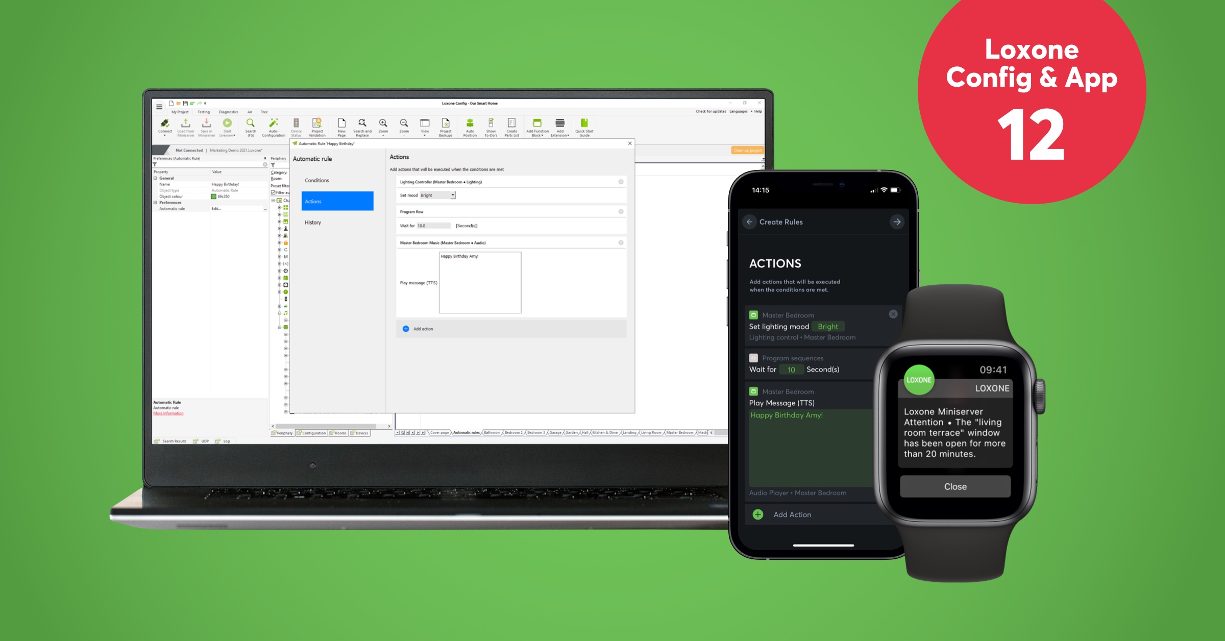 Nowość: Wersja 12 Loxone Config i aplikacji | Loxone Blog