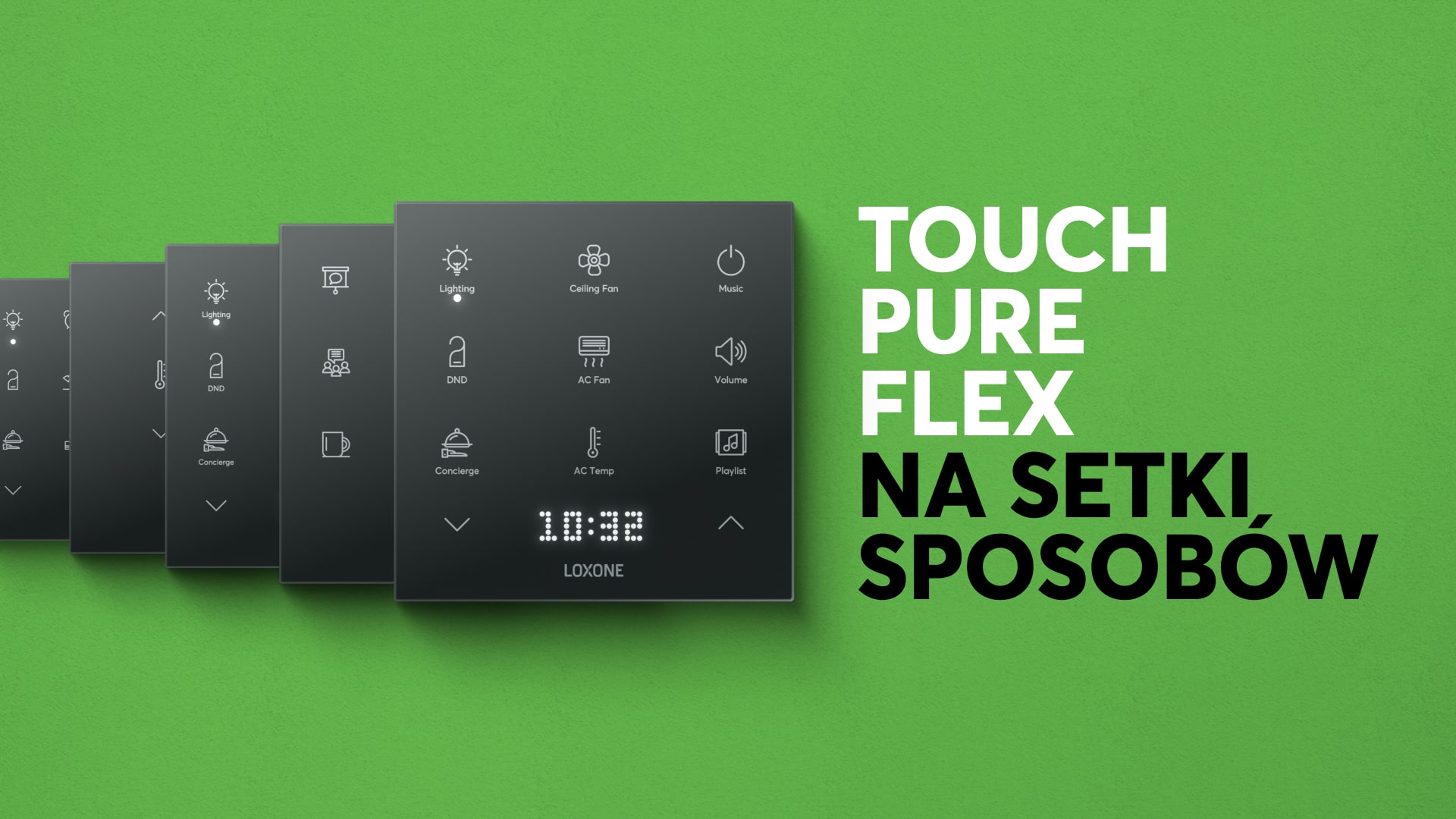 Touch Pure Flex na setki sposobów | Loxone Blog